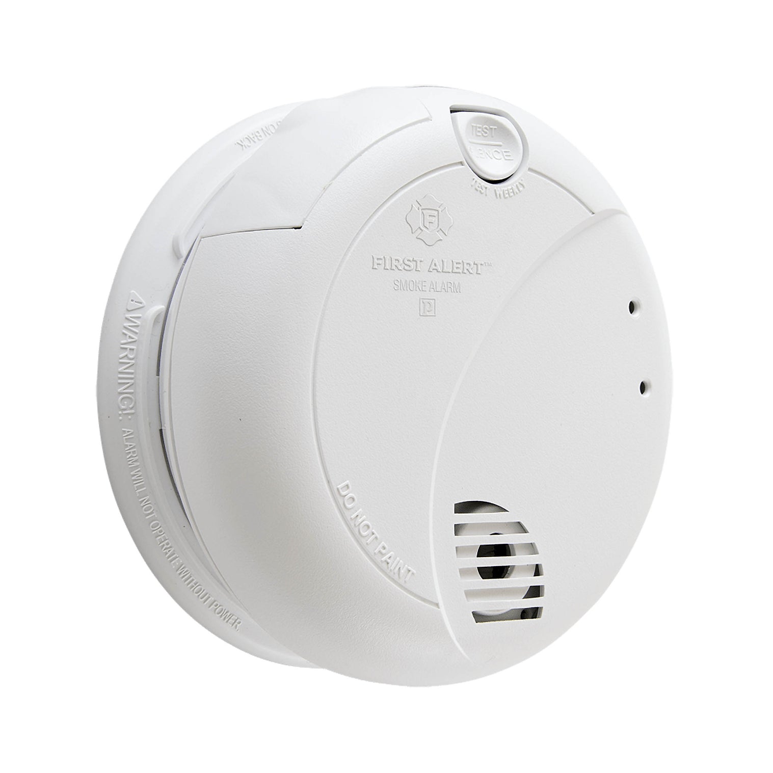 Home Hardwired Photoelectric Smoke Alarm with Battery Backup