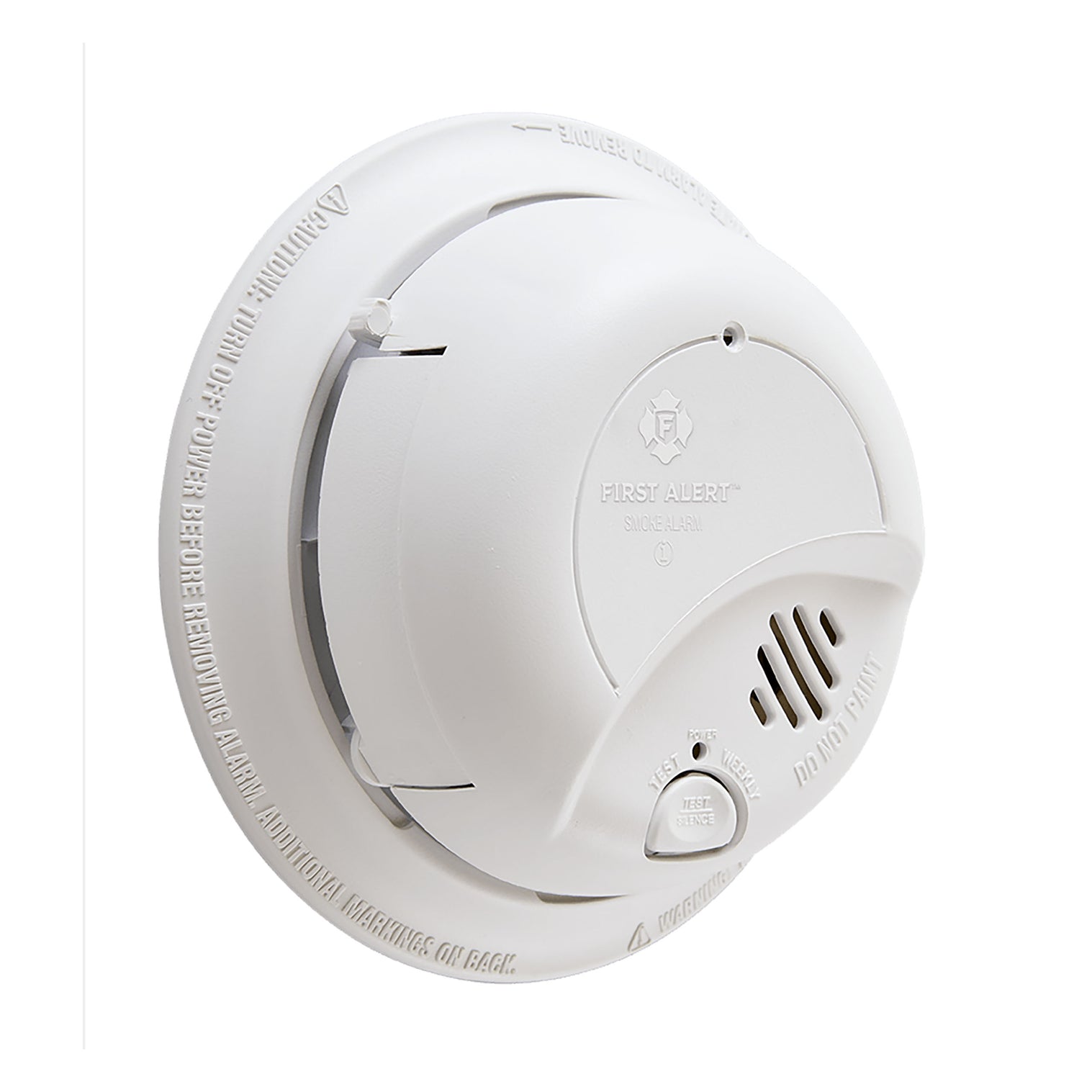 Hardwired Ionization Smoke Alarm with Battery Backup