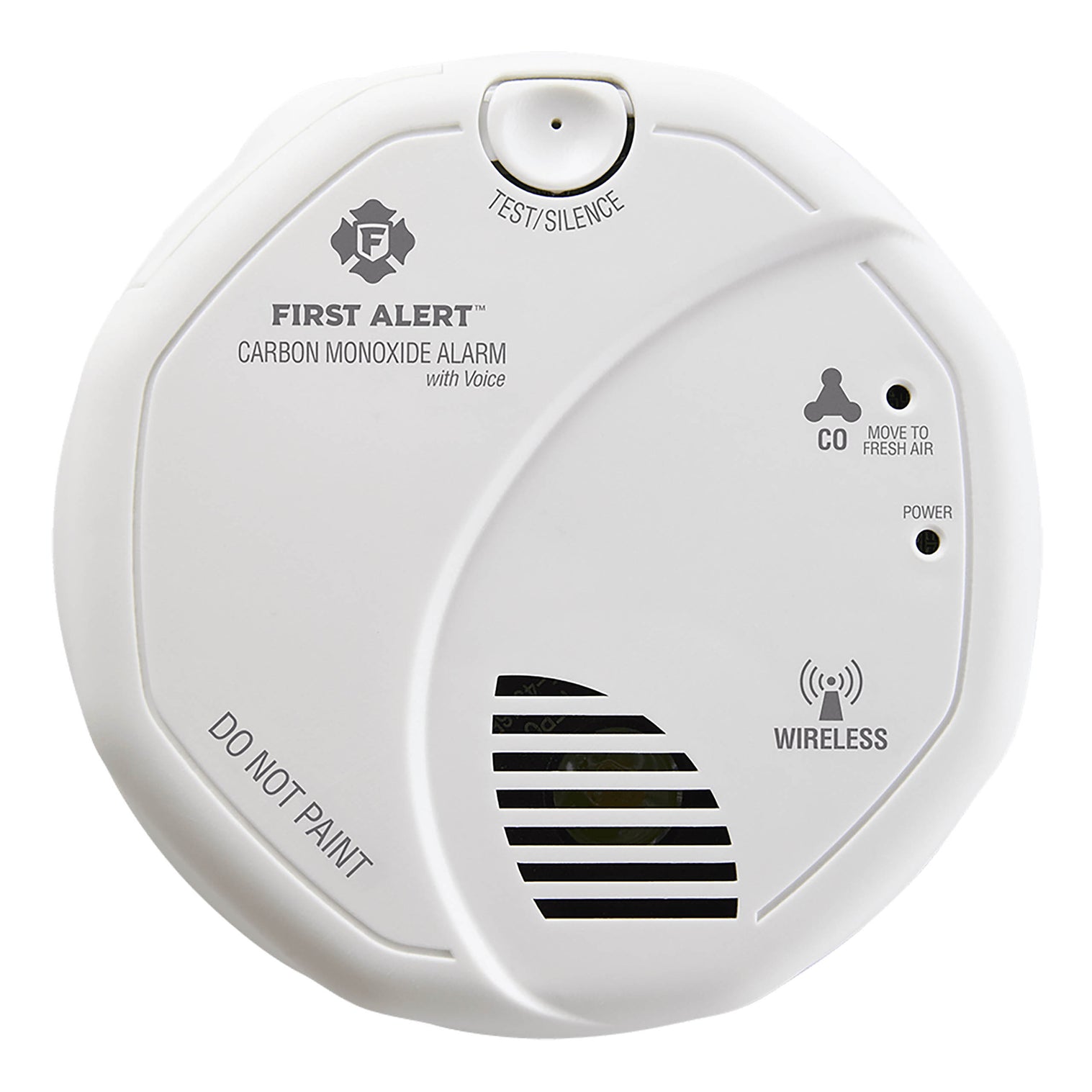 Home Wireless Interconnect Carbon Monoxide Alarm with Voice Alerts and ...