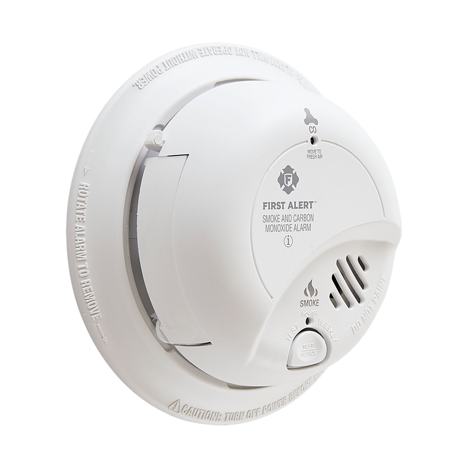 Battery Powered Combination Smoke and Carbon Monoxide Alarm