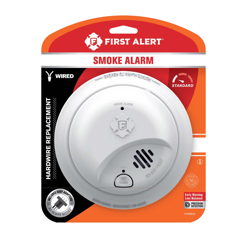Hardwire Interconnect Smoke Alarm With Battery Backup | SMI100-AC