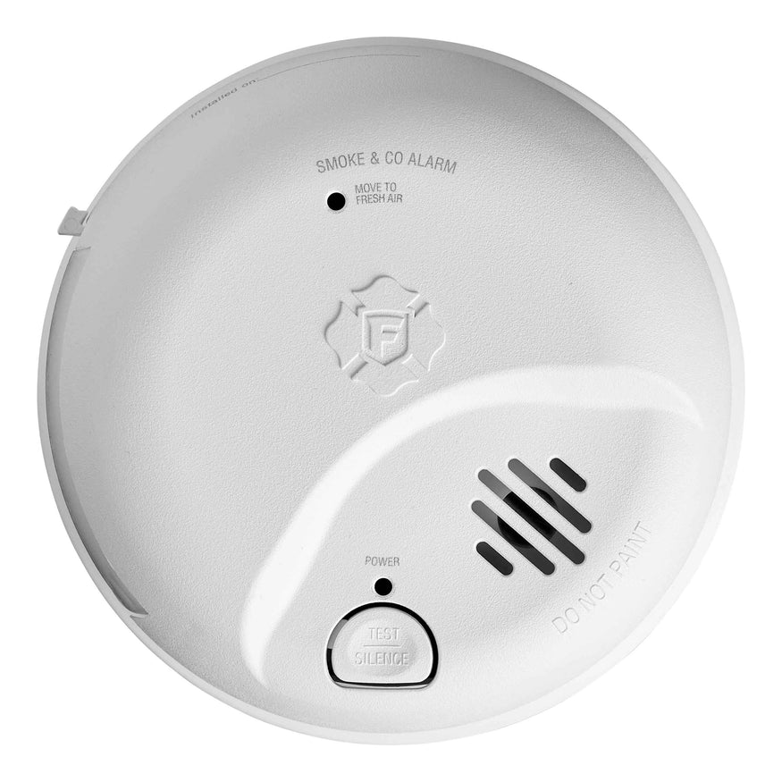 Hardwire Interconnect Smoke & CO Alarm with Voice Alerts | SMCO100V-AC